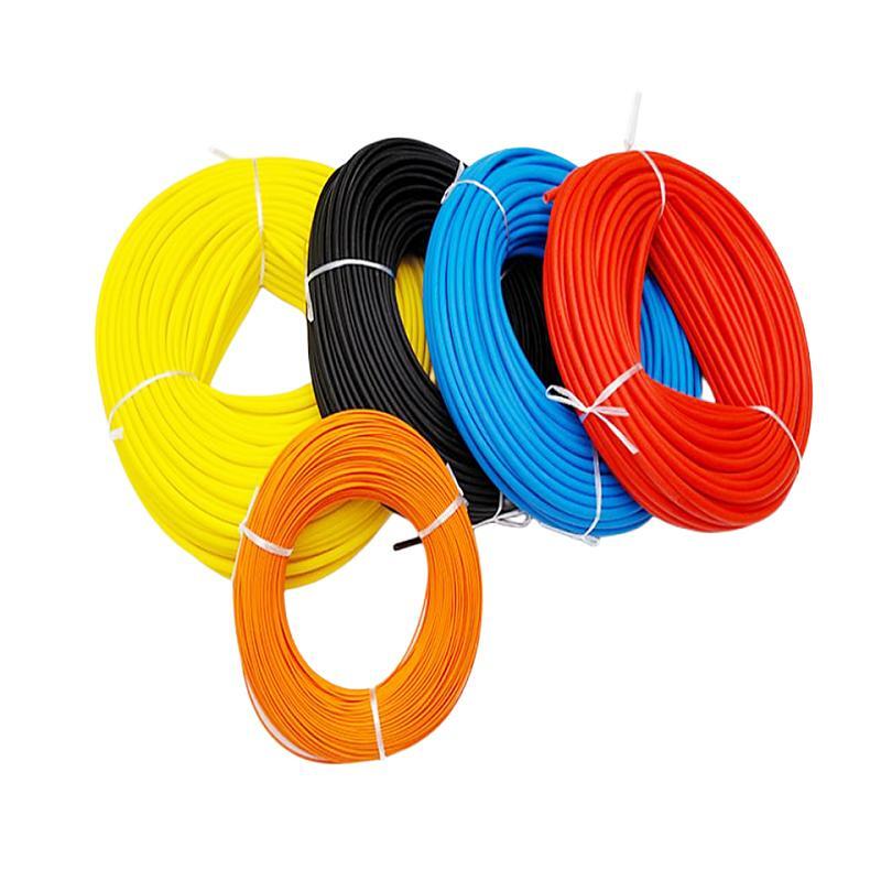 High Voltage Silicone Rubber Fiberglass Braided Tubing